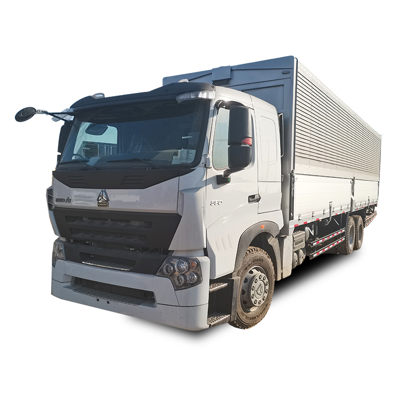 SINOTRUK A7 6X4 Aluminum Wing Open Van Truck - Buy wing open van truck ...